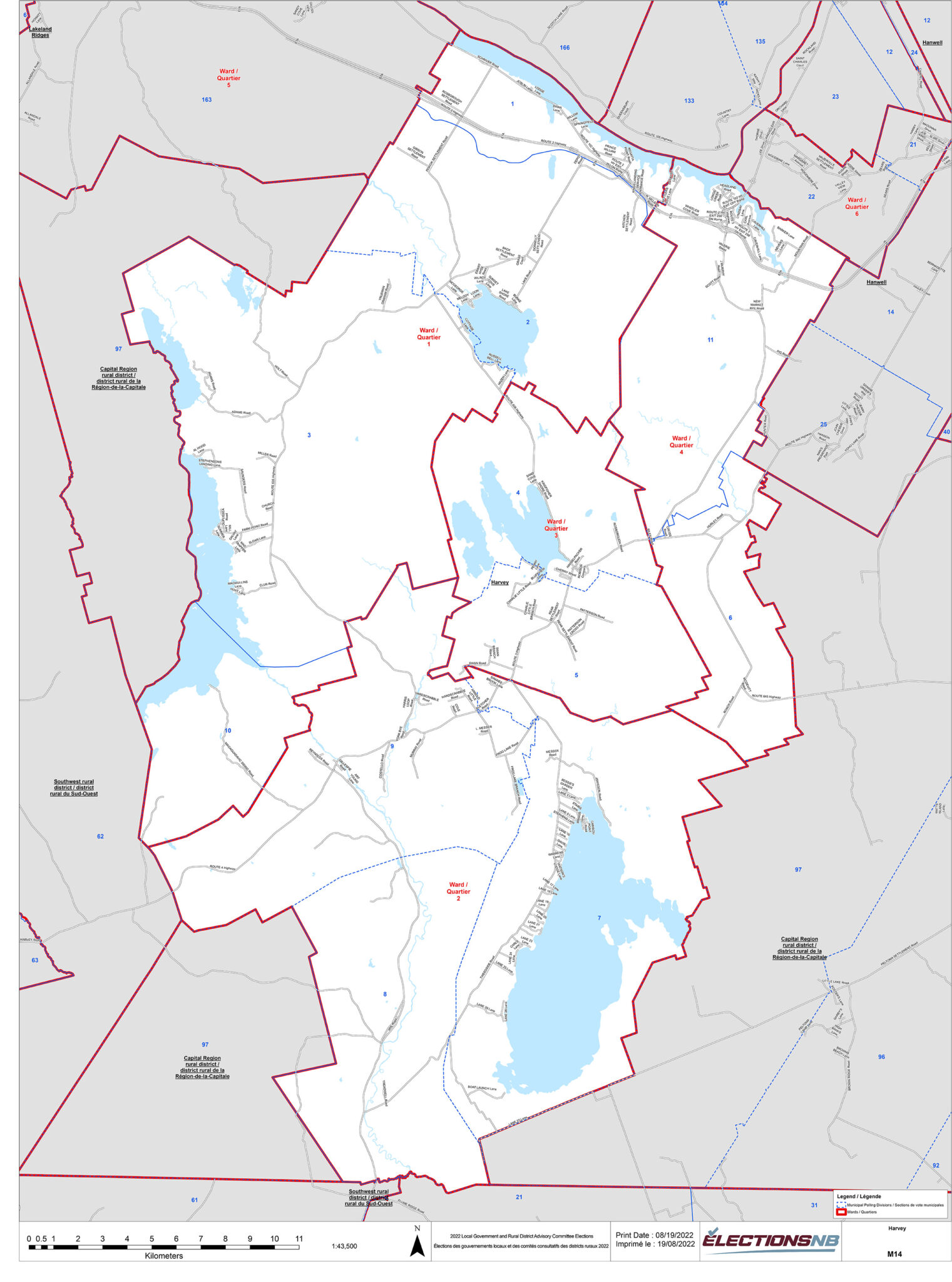 Community Map - Harvey Rural Community
